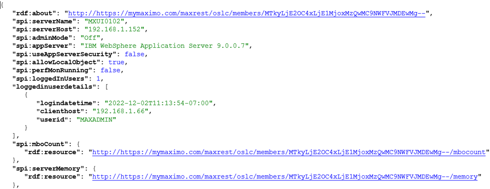 Viewing Cloud Based Maximo Setup Details